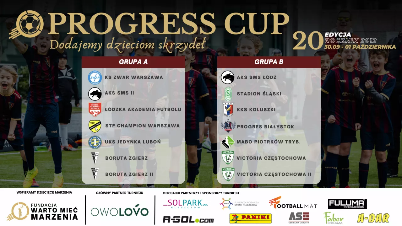 Poznajcie grupy 20 edycji PROGRESS CUP! | PROGRESS CUP